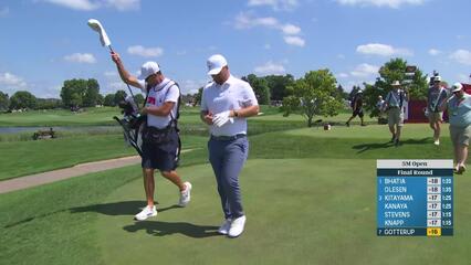 Chris Gotterup | Round 4 | 4th hole | Shot 1 | 2025 3M Open