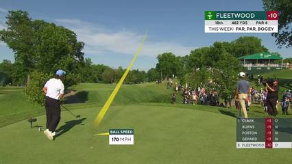 Tommy Fleetwood | Round 4 | 17th hole | Shot 5 | 2026 the Memorial