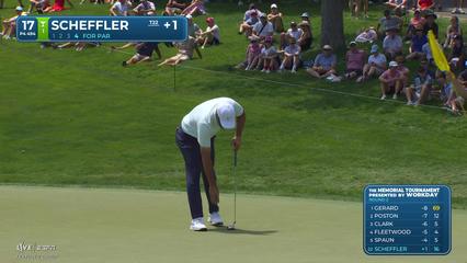 Scottie Scheffler | Round 2 | 17th hole | Shot 1 | 2026 the Memorial