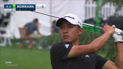 Collin Morikawa | 2024 Wells Fargo | Round 1 | 1st hole | Shot 3