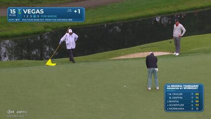 Jhonattan Vegas | Round 2 | 1st hole | Shot 3 | 2025 the Memorial