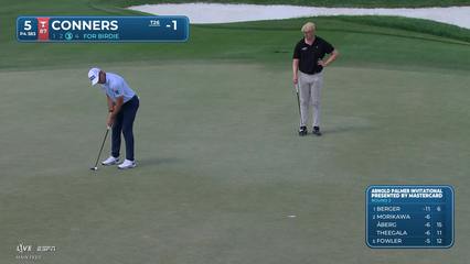 Corey Conners | Round 2 | 17th hole | Shot 3 | 2026 Arnold Palmer