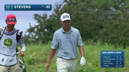Sam Stevens | Round 4 | 1st hole | Shot 1 | 2025 John Deere