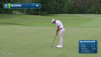 Sam Burns | Round 2 | 15th hole | Shot 2 | 2026 RBC Canadian