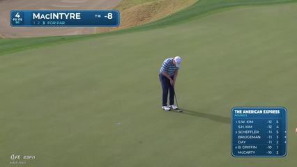 Robert MacIntyre | Round 2 | 9th hole | Shot 2 | 2026 The American Express