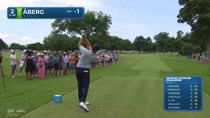Ludvig Åberg | Round 1 | 4th hole | Shot 3 | 2026 Charles Schwab