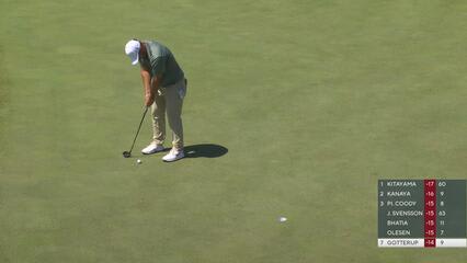 Chris Gotterup | Round 3 | 10th hole | Shot 1 | 2025 3M Open