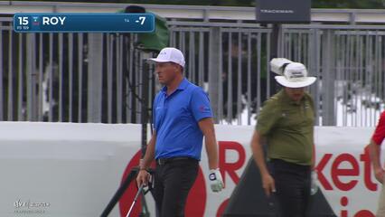 Kevin Roy | Round 1 | 17th hole | Shot 2 | 2025 Rocket Classic