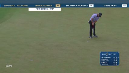 Brian Harman | Round 1 | 11th hole | Shot 4 | 2026 THE PLAYERS