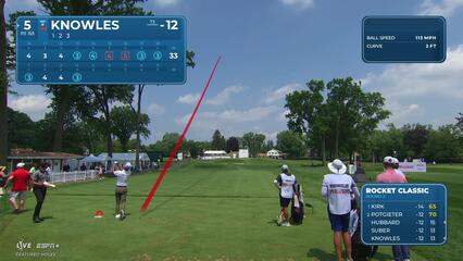 Philip Knowles | Round 2 | 17th hole | Shot 3 | 2025 Rocket Classic