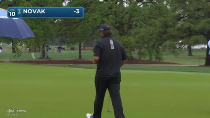 Andrew Novak | Round 1 | 16th hole | Shot 4 | 2025 Houston Open