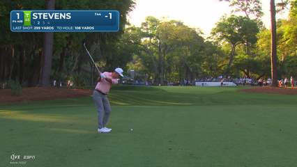 Sam Stevens | Round 2 | 17th hole | Shot 2 | 2026 RBC Heritage