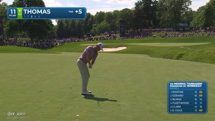 Justin Thomas | Round 2 | 10th hole | Shot 4 | 2026 the Memorial
