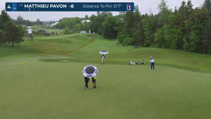 Matthieu Pavon | Round 4 | 14th hole | Shot 1 | 2026 RBC Canadian