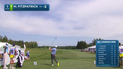 Matt Fitzpatrick | Round 1 | 9th hole | Shot 3 | 2026 RBC Canadian