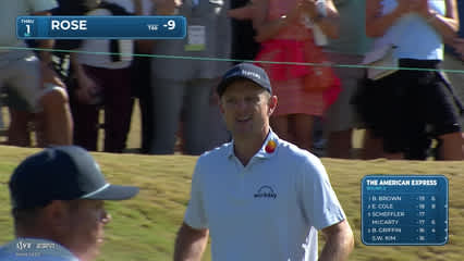 Justin Rose | Round 3 | 1st hole | Shot 2 | 2026 The American Express