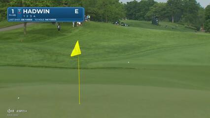 Adam Hadwin | Round 1 | 3rd hole | Shot 2 | 2025 the Memorial