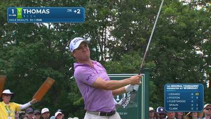 Justin Thomas | Round 2 | 4th hole | Shot 1 | 2026 the Memorial