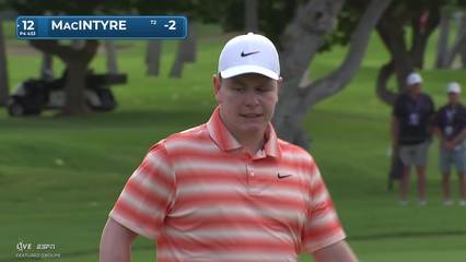 Robert MacIntyre | Round 1 | 12th hole | Shot 2 | 2026 Sony Open