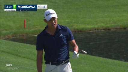 Collin Morikawa | 2024 Wells Fargo | Round 2 | 14th hole | Shot 1