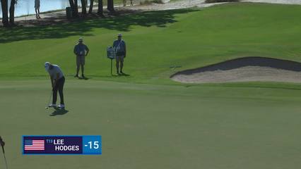 Lee Hodges | Round 4 | 3rd hole | Shot 1 | 2025 The RSM Classic