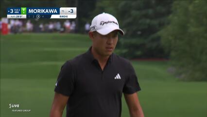 Collin Morikawa | 2024 Wells Fargo | Round 1 | 2nd hole | Shot 1