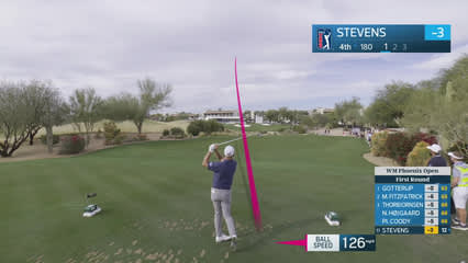 Sam Stevens | Round 1 | 16th hole | Shot 1 | 2026 WM Phoenix Open