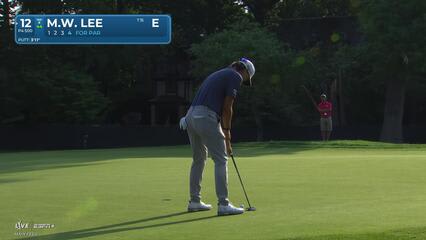 Min Woo Lee | Round 1 | 9th hole | Shot 1 | 2025 Rocket Classic
