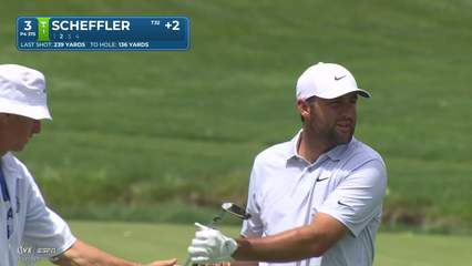 Scottie Scheffler | Round 3 | 2nd hole | Shot 4 | 2026 the Memorial