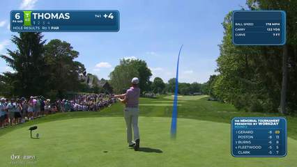 Justin Thomas | Round 2 | 5th hole | Shot 6 | 2026 the Memorial