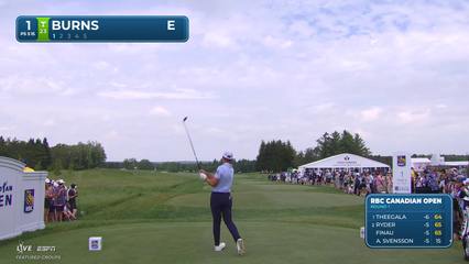 Sam Burns | Round 1 | 7th hole | Shot 3 | 2026 RBC Canadian