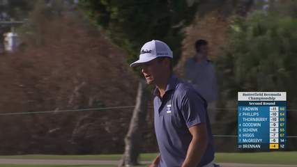 Michael Brennan | Round 2 | 16th hole | Shot 3 | 2025 Butterfield Bermuda
