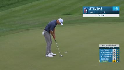 Sam Stevens | Round 1 | 18th hole | Shot 2 | 2026 WM Phoenix Open