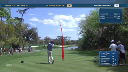 Russell Henley | Round 4 | 16th hole | Shot 1 | 2026 THE PLAYERS
