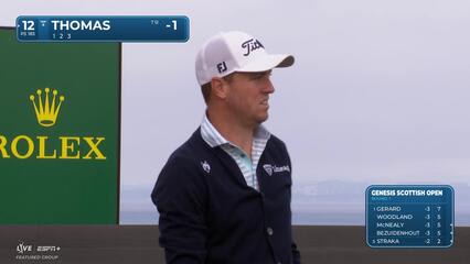 Justin Thomas | Round 1 | 11th hole | Shot 4 | 2025 Genesis Scottish Open