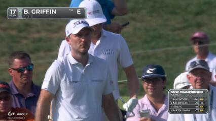 Ben Griffin makes birdie on No. 13 at TOUR Championship