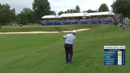 Richard Green makes birdie on No. 6 at Principal Charity Classic