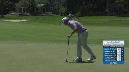 Team Cink/Johnson makes birdie on No. 16 at American Family Insurance ...