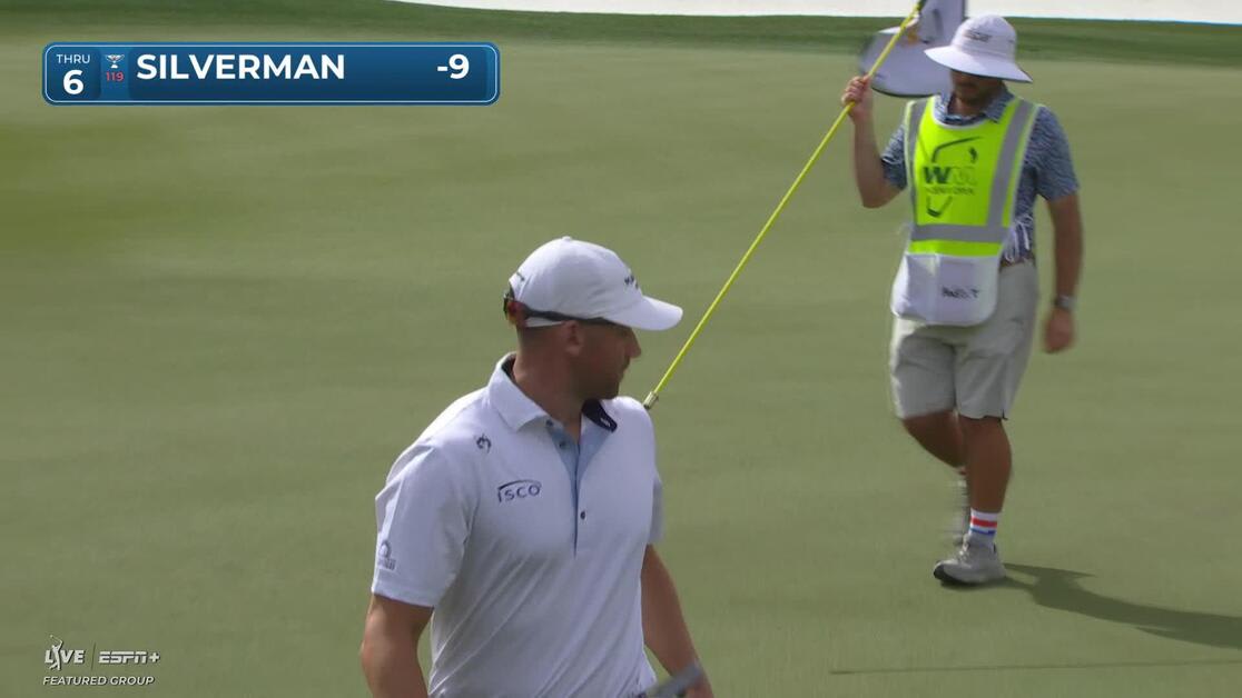 Ben Silverman | Round 4 | 6th hole | Shot 6 | 2025 WM Phoenix Open