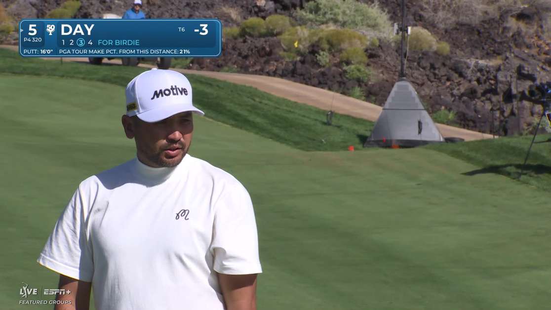 Jason Day | Round 1 | 5th hole | Shot 4 | 2025 Bank of Utah