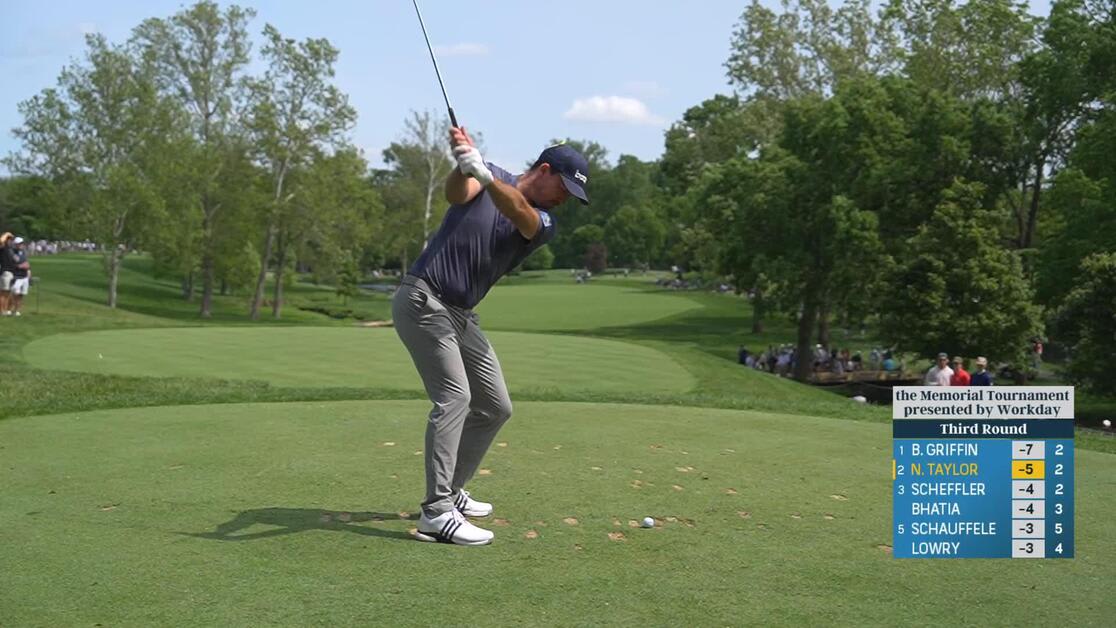 Nick Taylor | Round 3 | 3rd hole | Shot 1 | 2025 the Memorial