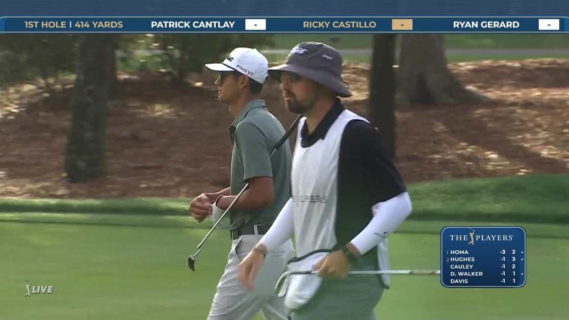 Ricky Castillo | Round 1 | 1st hole | Shot 2 | 2026 THE PLAYERS