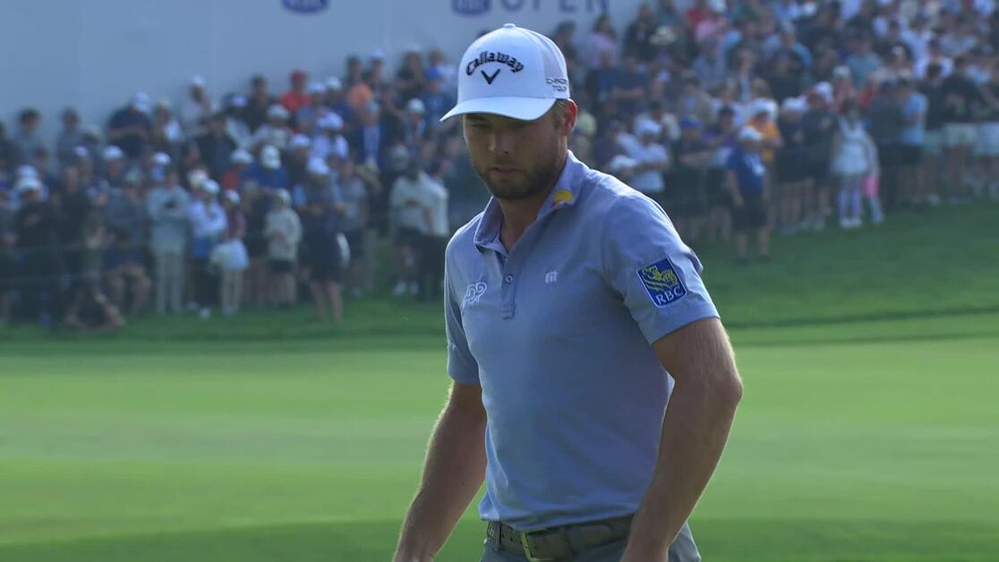 Sam Burns | Playoff 1 | 18th hole | Shot 5 | 2025 RBC Canadian