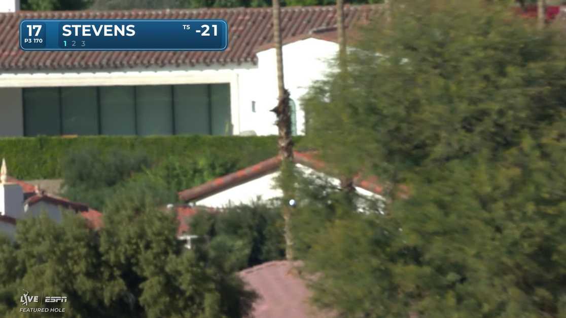 Sam Stevens | Round 4 | 17th hole | Shot 1 | 2026 The American Express