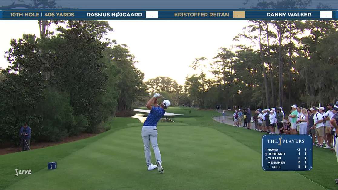 Kristoffer Reitan | Round 1 | 10th hole | Shot 1 | 2026 THE PLAYERS