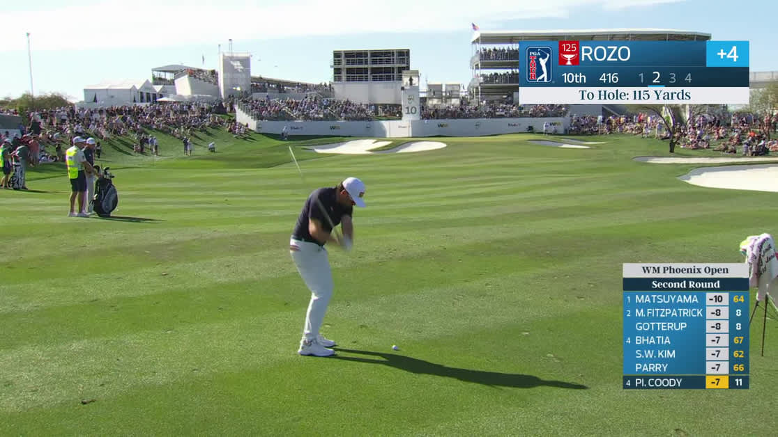 Marcelo Rozo | Round 2 | 10th hole | Shot 2 | 2026 WM Phoenix Open
