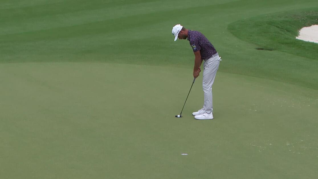 Adam Svensson | Round 2 | 17th hole | Shot 4 | 2025 Mexico Open