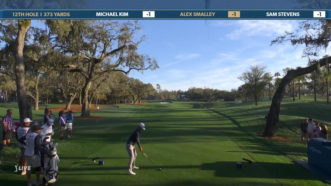 Alex Smalley | Round 1 | 12th hole | Shot 1 | 2025 THE PLAYERS