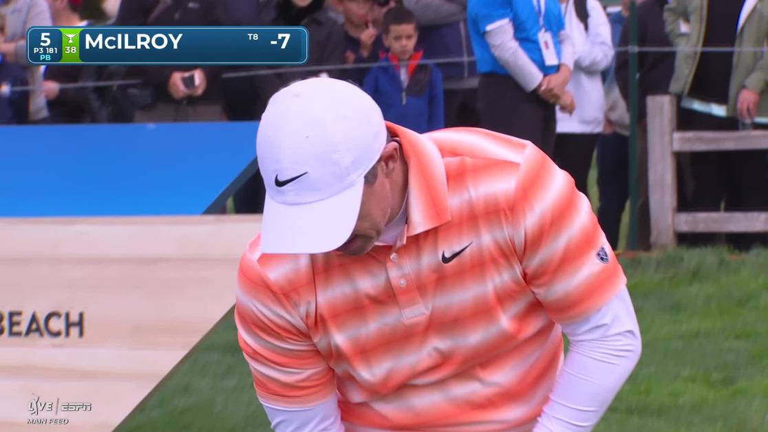 Rory McIlroy | Round 2 | 5th hole | Shot 1 | 2026 AT&T Pebble Beach