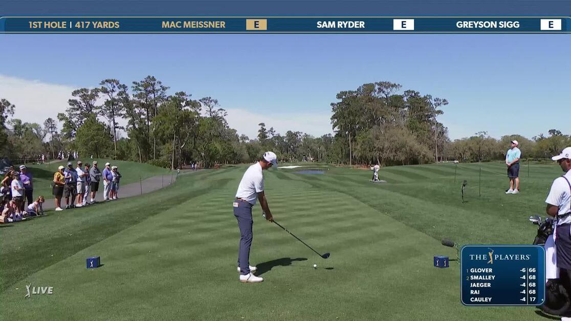Mac Meissner | Round 1 | 1st hole | Shot 1 | 2025 THE PLAYERS